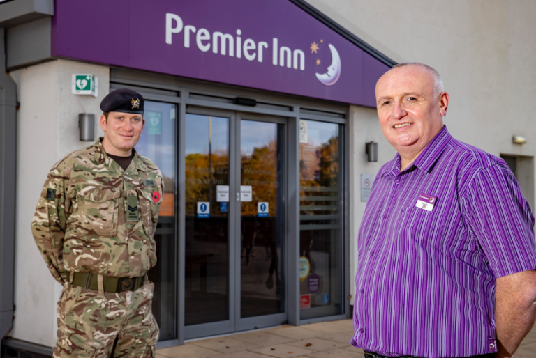 Premier Inn and Whitbread restaurants say huge thank you to Forces ...