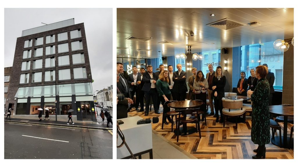 Whitbread unveils first hub by Premier Inn hotel outside central London ...