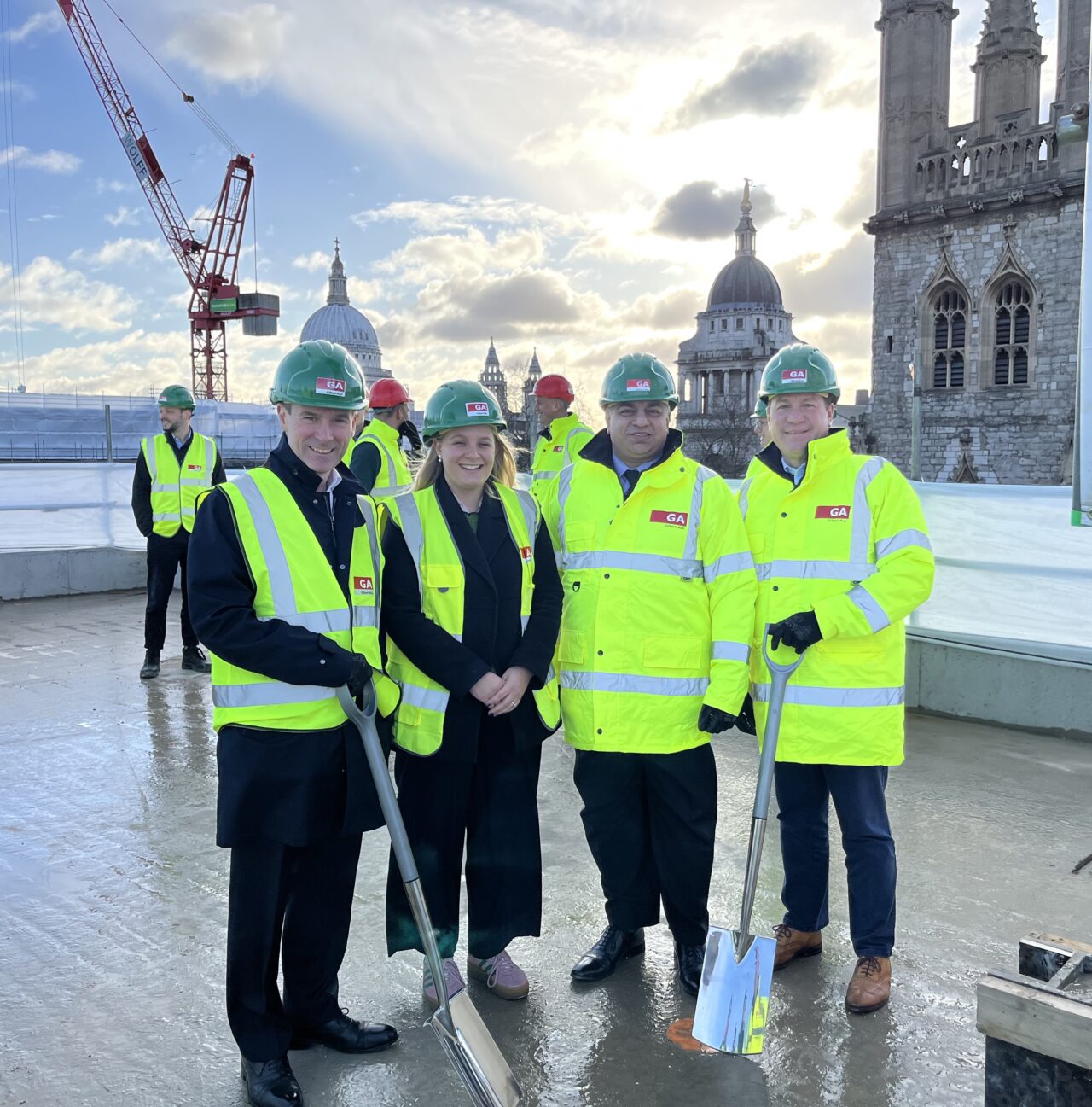 Whitbread Celebrates Topping Out of Premier Inn Snow Hill in the Heart ...